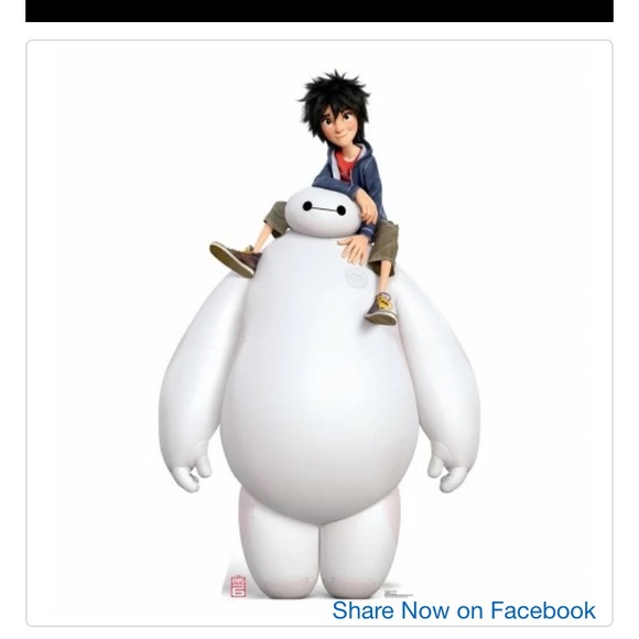 Party Supplies | Baymax And Hiro Disney S Big Hero 6 Cardboard Cutout Free Ship | Poshmark